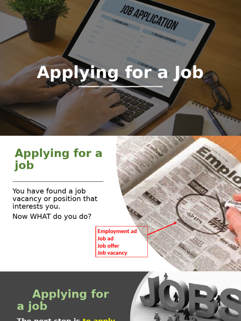 9 - Applying For A Job | PDF | Résumé