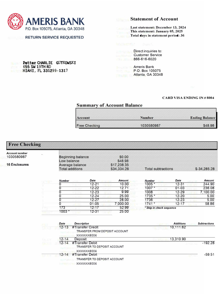 Ameris Bank | PDF | Debit Card | Banking Technology