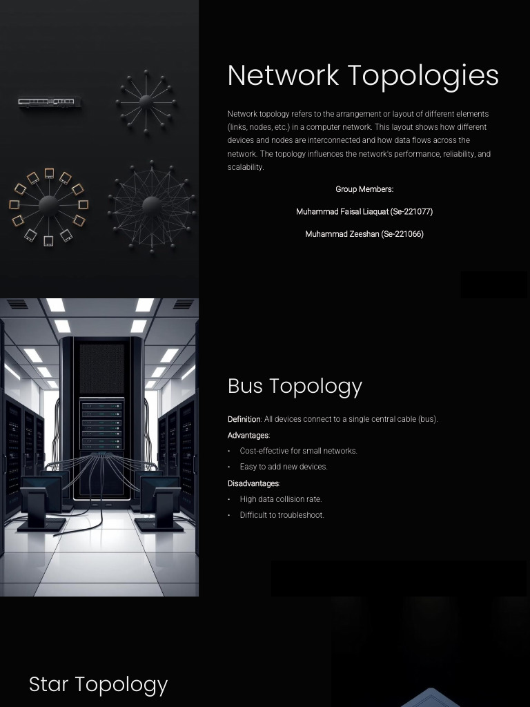Network Topologies | PDF