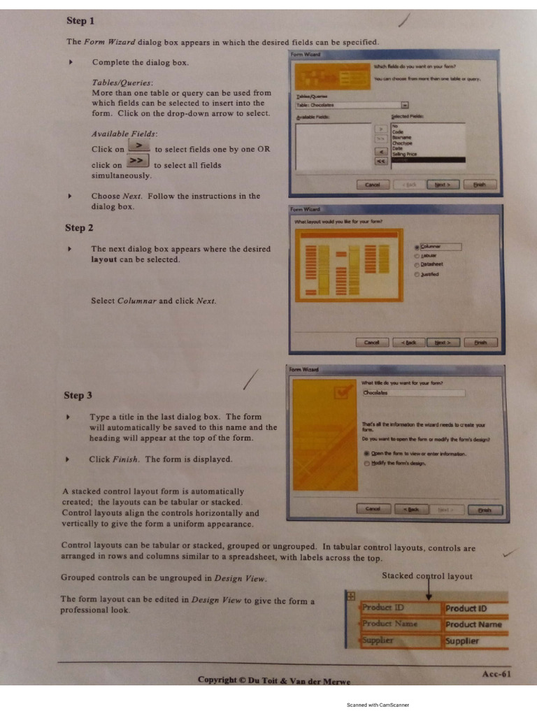 Chapter 4&5 Microsoft Access - 16 | PDF