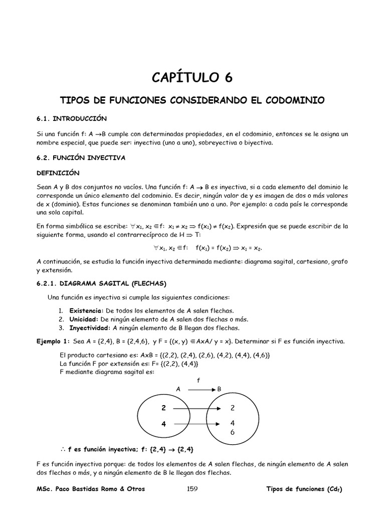 TEORÍA DE FUNCIONES Paco Bastidas & otros-159-184 | PDF | Función (Matemáticas) | Análisis