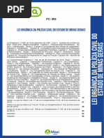 Estatuto PC PI Atualizado LC 307 2024 | PDF