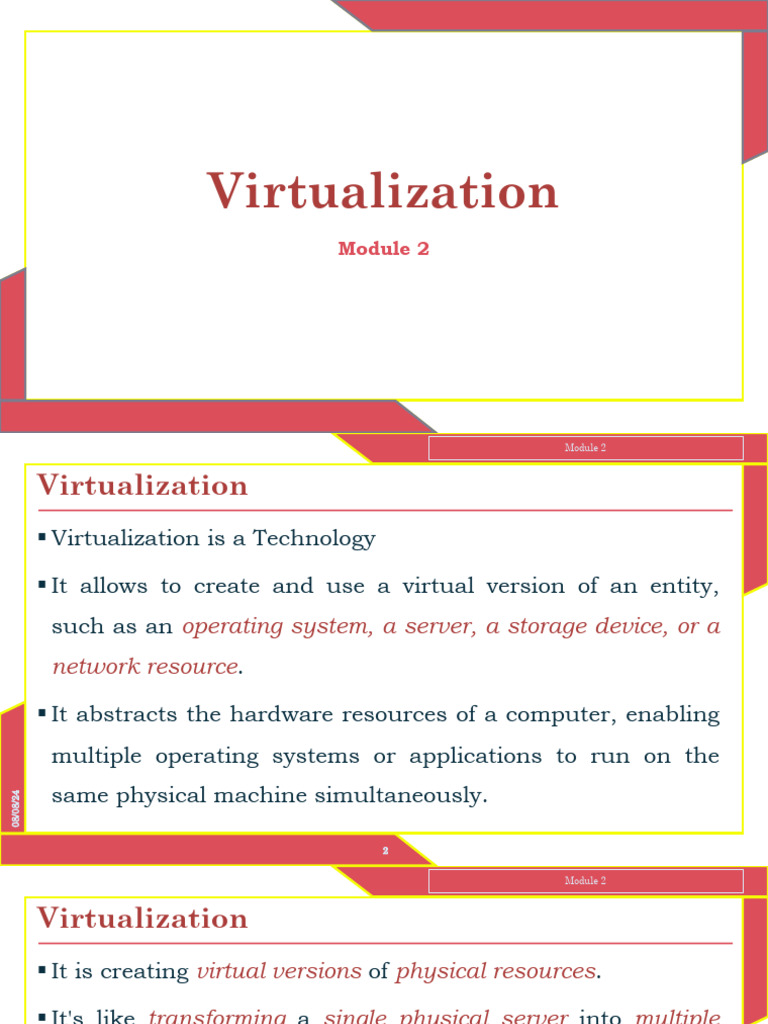 2-Introduction To Virtual Machines-26-07-2024 | PDF | Virtual Machine | Virtualization