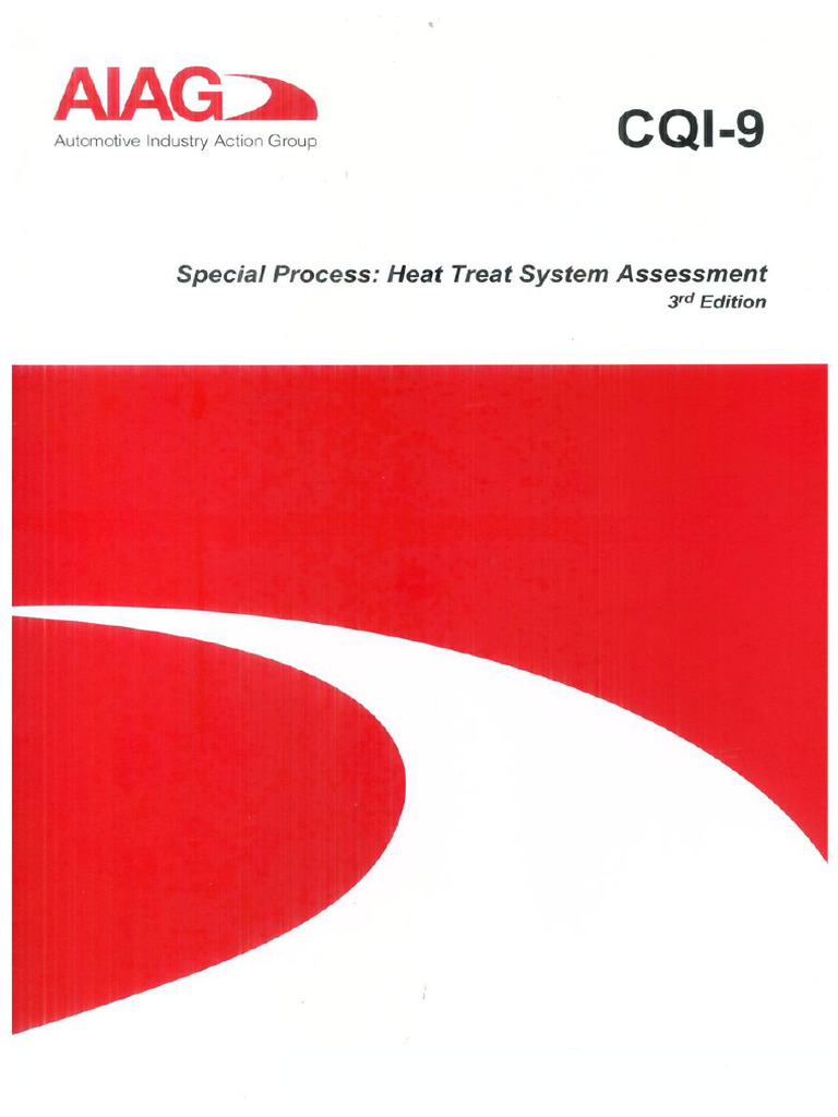 CQI 9 Special Process - Heat Treatment System Assessment | PDF