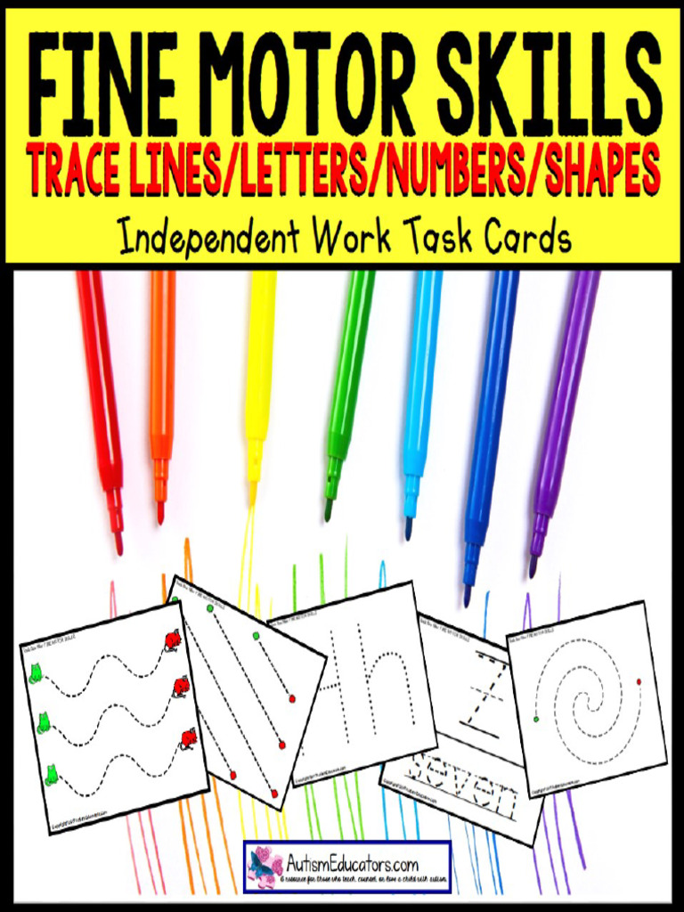 FINEMOTORSkills Pre Writing Task Box | PDF