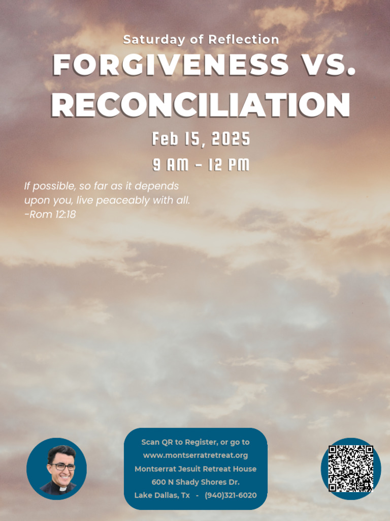 Reconciliation & Forgiveness Retreat | PDF