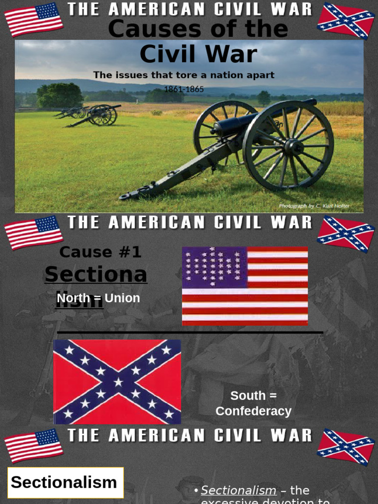 Causes of The Civil War | PDF | States' Rights | Southern United States