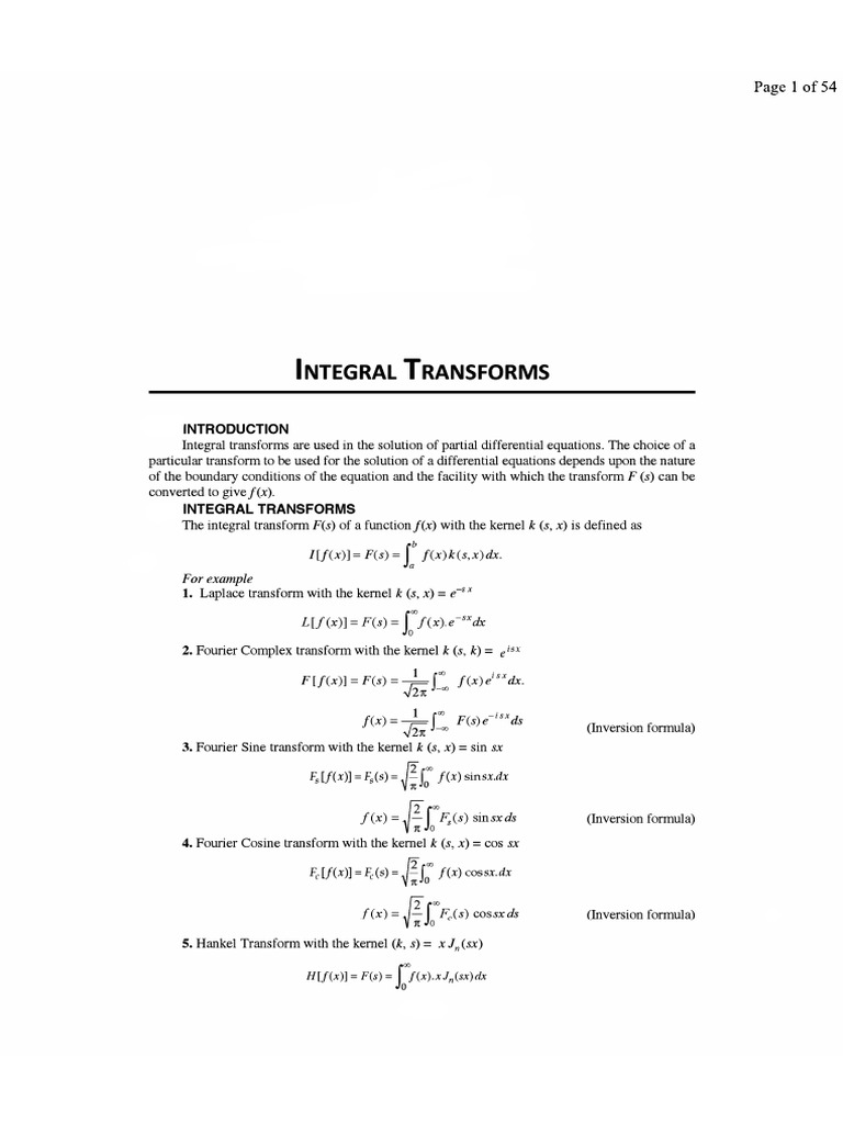 Module-03 (Fourier Transform) | PDF Module-03 (Fourier Transform) | PDF