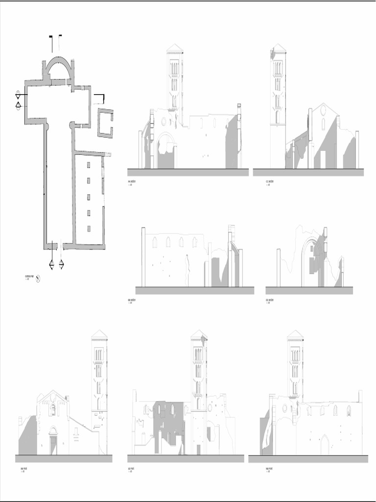 RE09_Reuse the Abbey_2D Drawings | PDF