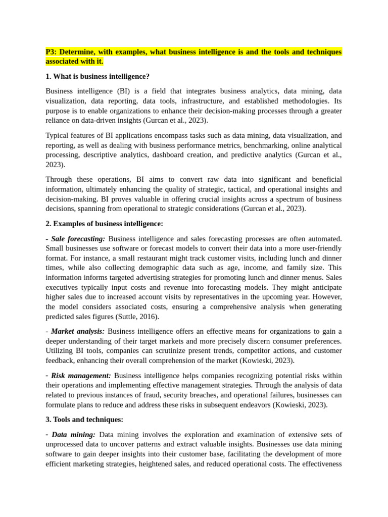 Co1c Co1-131 Nguyen Thu Ha Bi A2 | PDF | Business Intelligence | Analytics