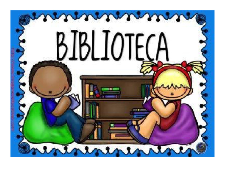 Letrero Biblioteca | PDF
