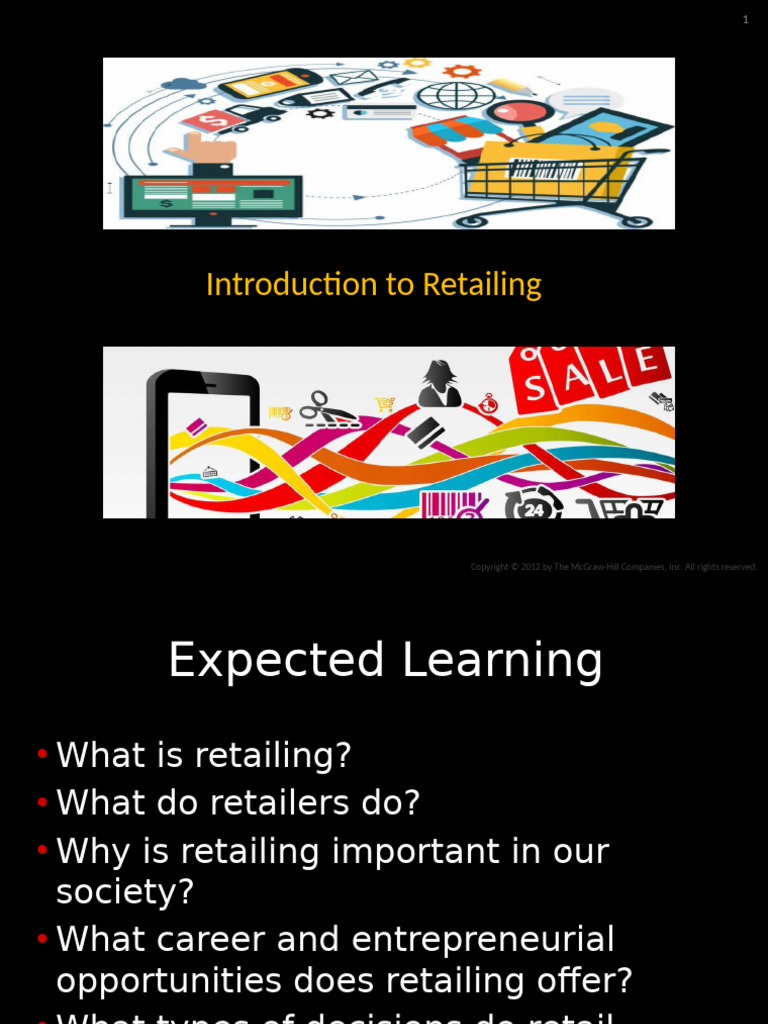 Chapter 1- Introduction to Retailing | PDF | Retail | Walmart