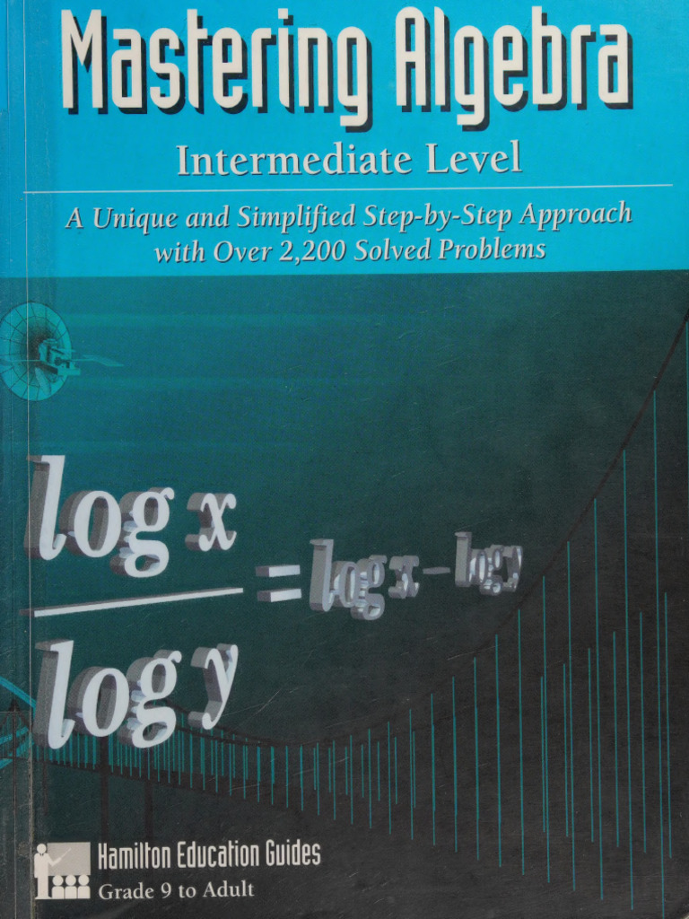 Mastering Algebra-Intermediate (1) | PDF | Factorization | Quadratic ...