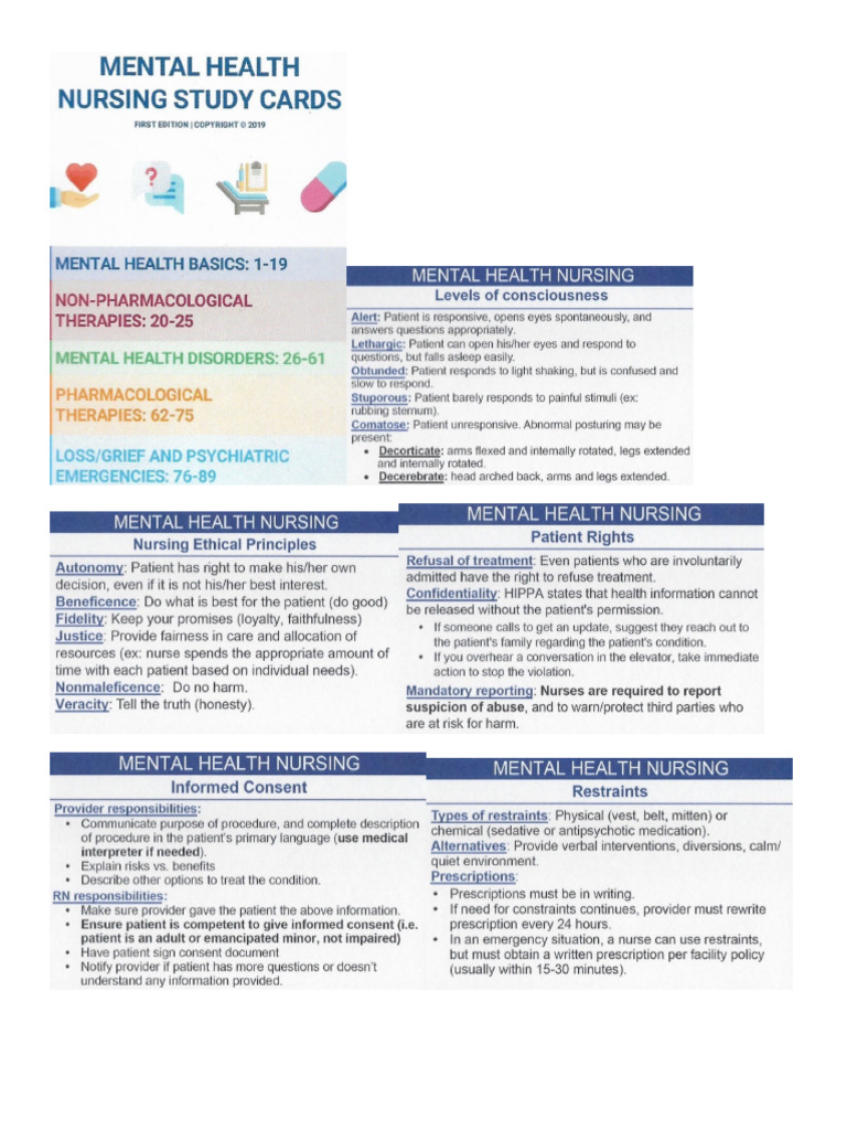 Level Up RN Mental Health | PDF