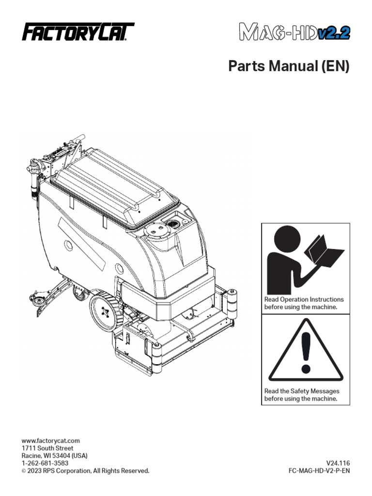 MAG-HD V2.2 Parts Manual Overview | PDF | Land Vehicles | Manufactured ...