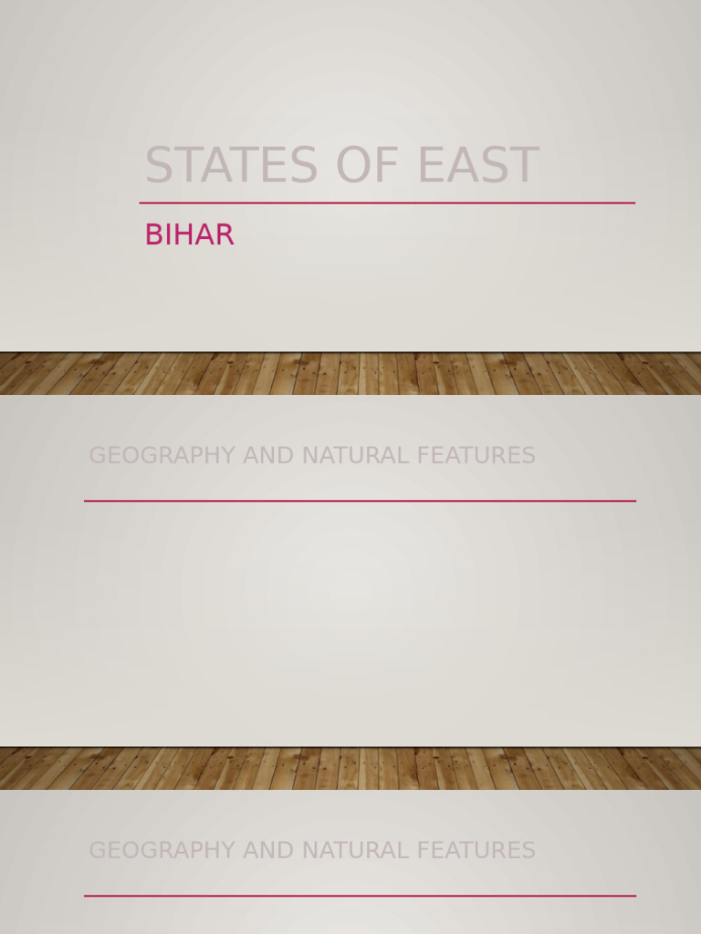 States of East-Bihar | PDF