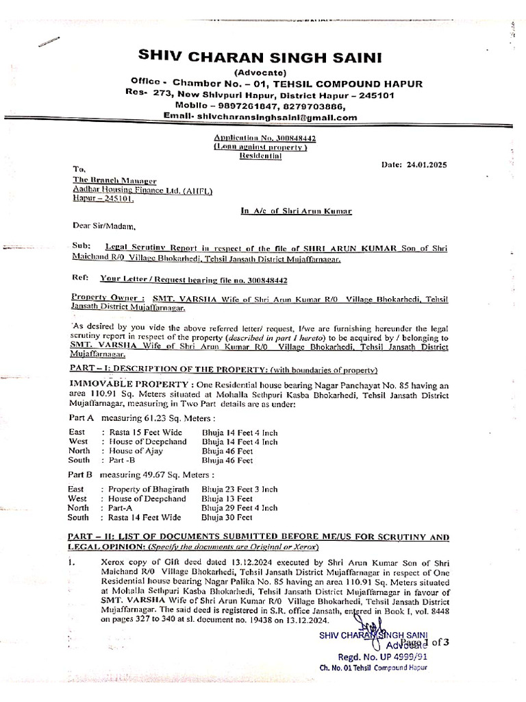 LSR Arun Kumar | PDF