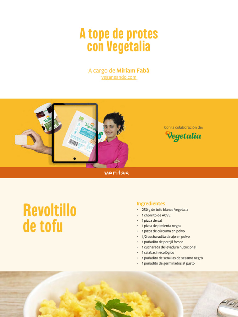 Apunts Vegetalia MiriamFaba - ESP | PDF | tofu | Salsa de soja