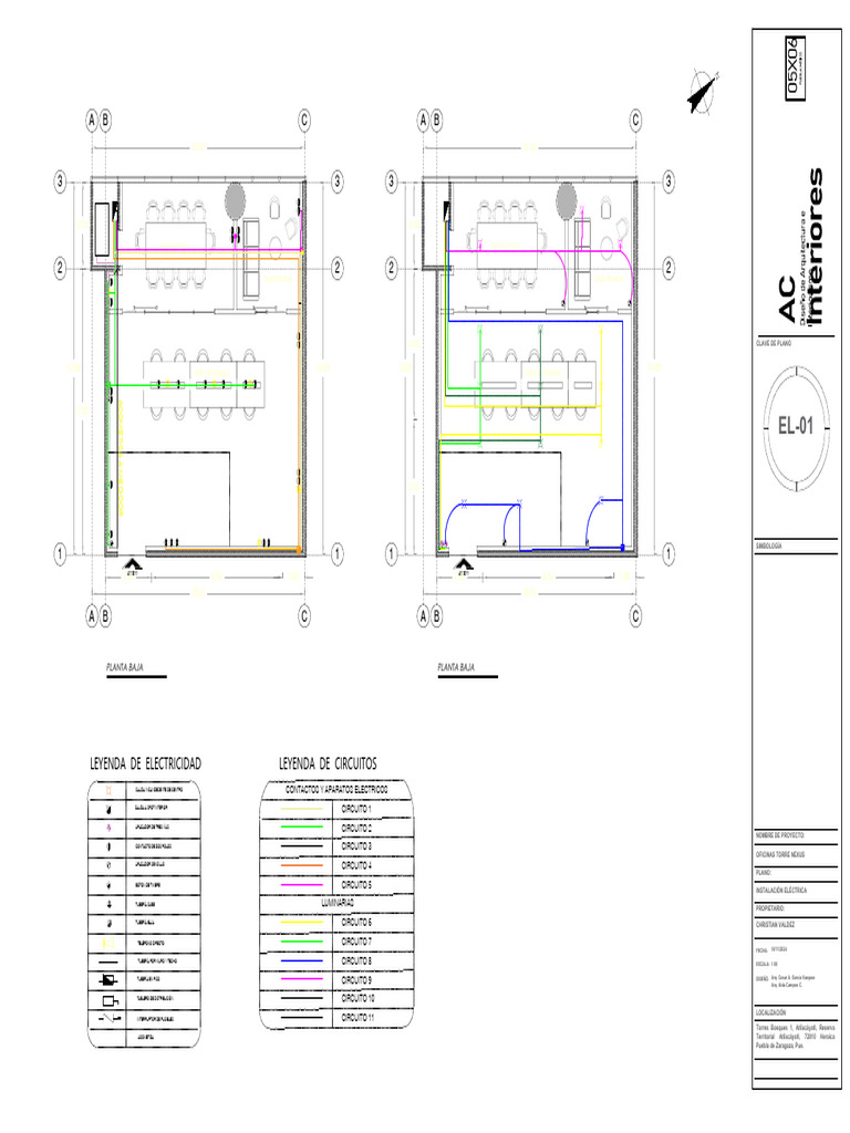 Plano electrico | PDF | Ingenieria Eléctrica | Electricidad