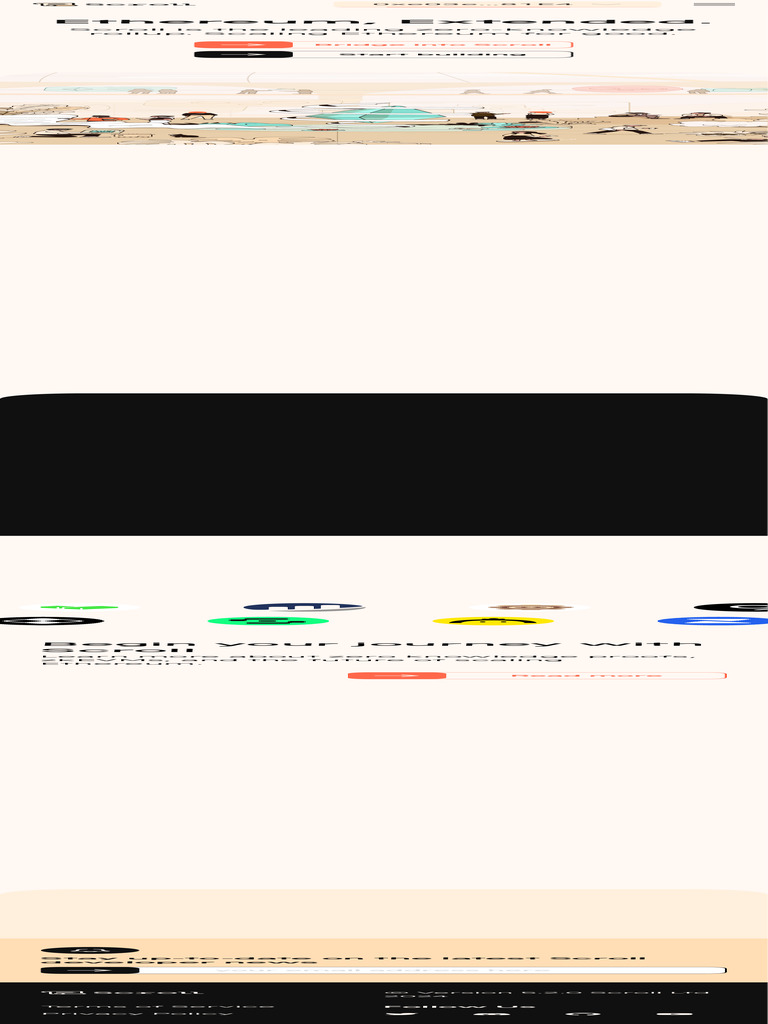 Explore Scroll: Zero-Knowledge Rollup | PDF