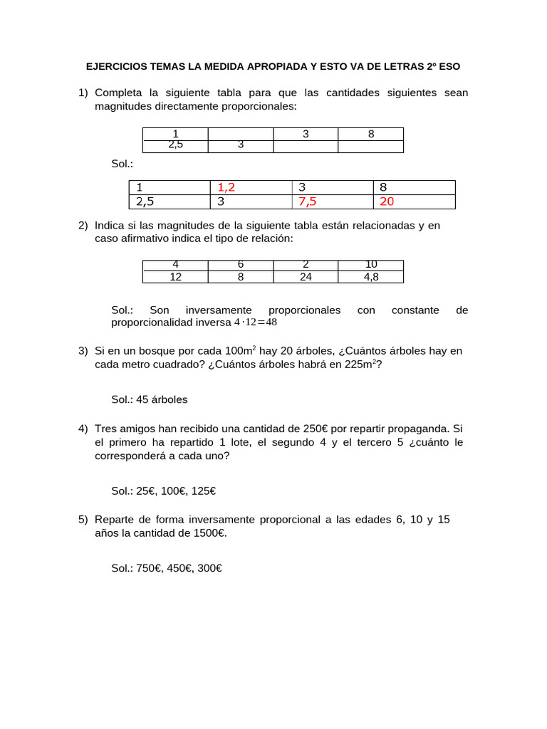 2 - 01 - La Medida Apropiada Esto Va de Letras (Soluciones) 7 | PDF