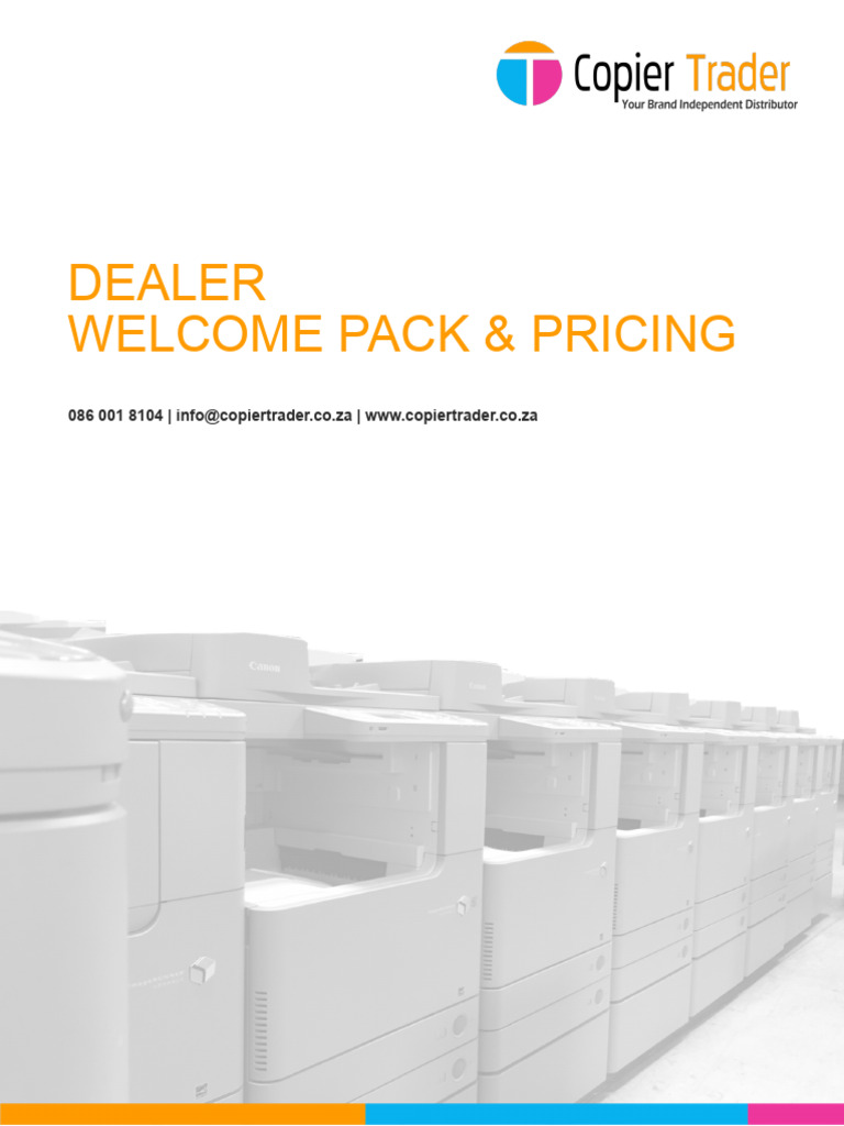 Copier Trader Pricing & Dealer Info | PDF | Photocopier | Printer ...