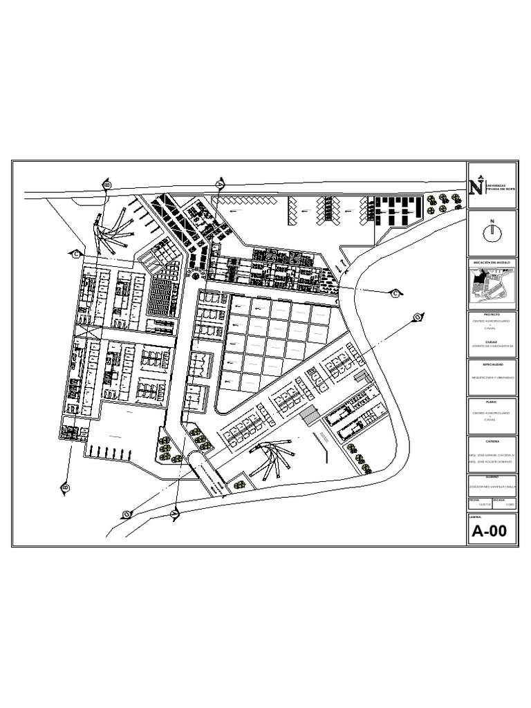 00 Planta General Anteproyecto | PDF