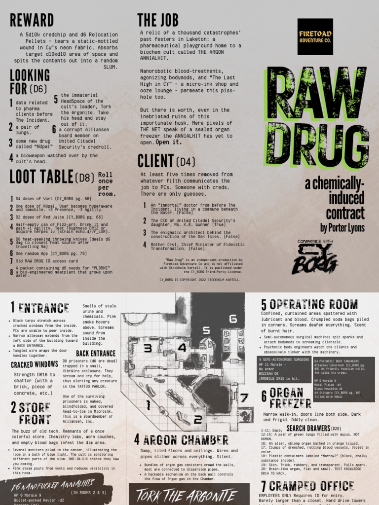 Raw Drug v1.1 | PDF