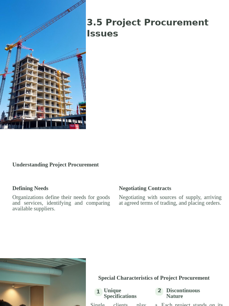 Project Procurement A Comprehensive Guide | PDF | Subcontractor | Procurement