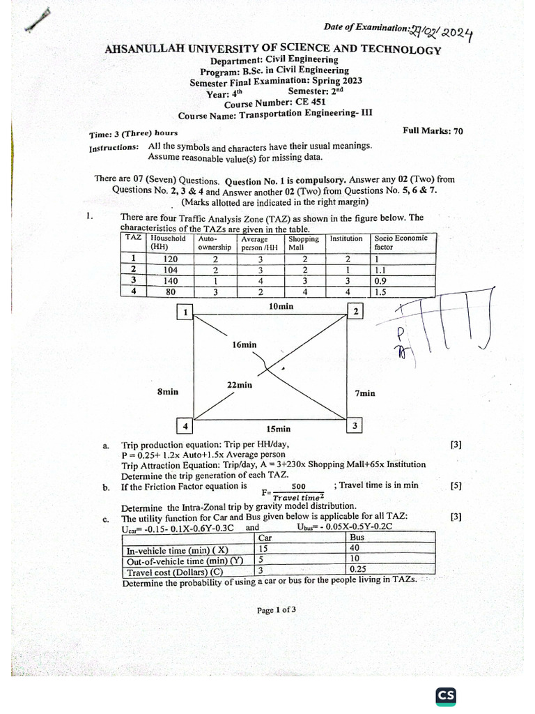 Sagoor Vai Transportation | PDF
