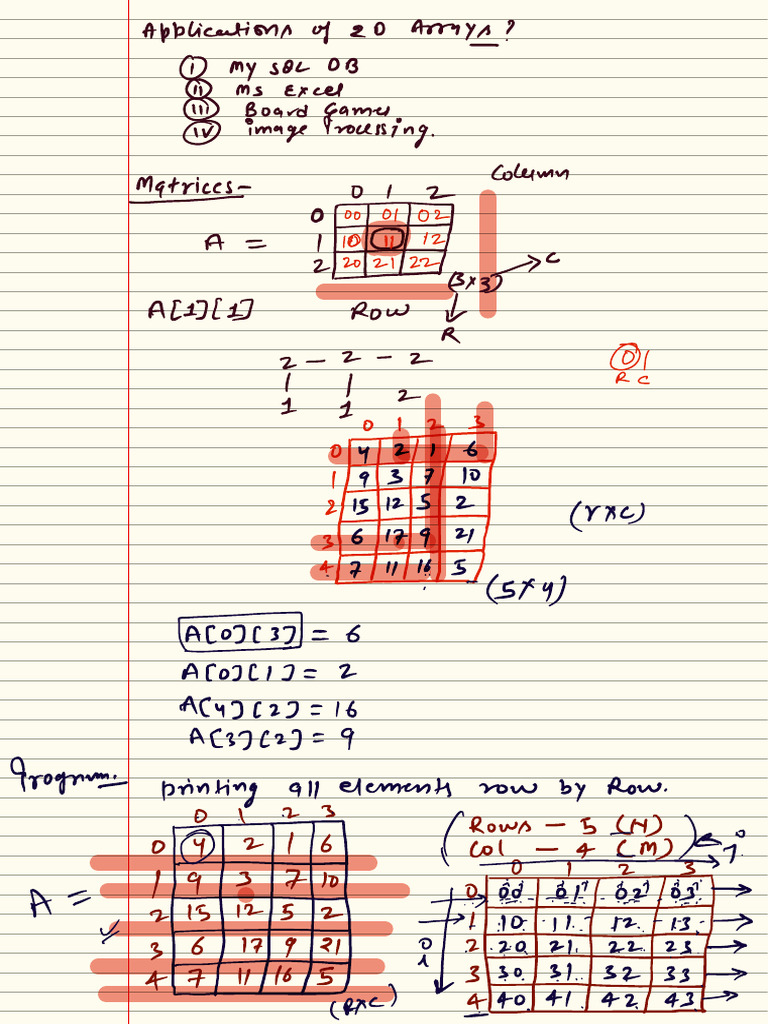 2D Array | PDF