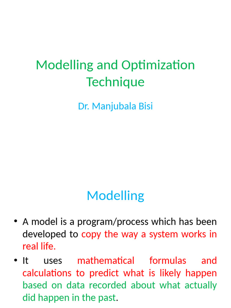 Intoduction To MOT 1 | PDF