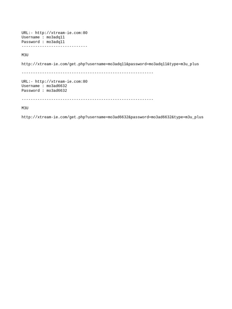 Xtream Iptv Codes 2026 Pdf