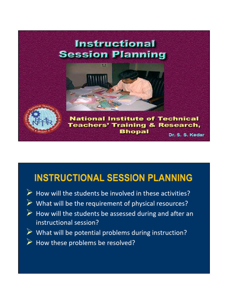 00 SSK Instructional Session Plan | PDF | Learning | Human Communication