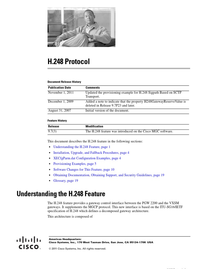 H.248 Protocol: Understanding The H.248 Feature | PDF | Internet ...