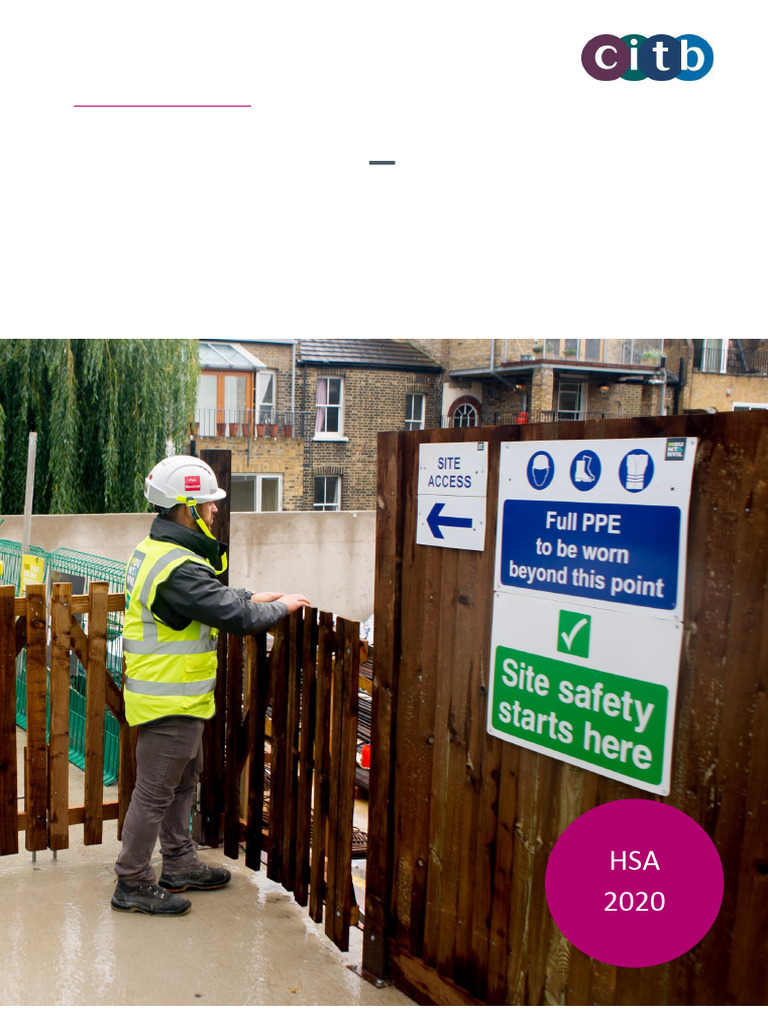 Appendix A - Health and Safety Awareness - Hsa-1 | PDF | Occupational ...