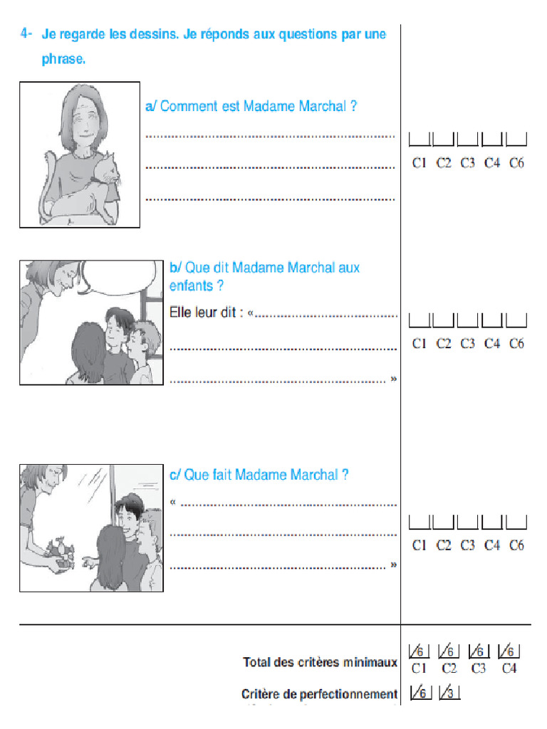 Evaluation Production Ecrite m3+m4 | PDF