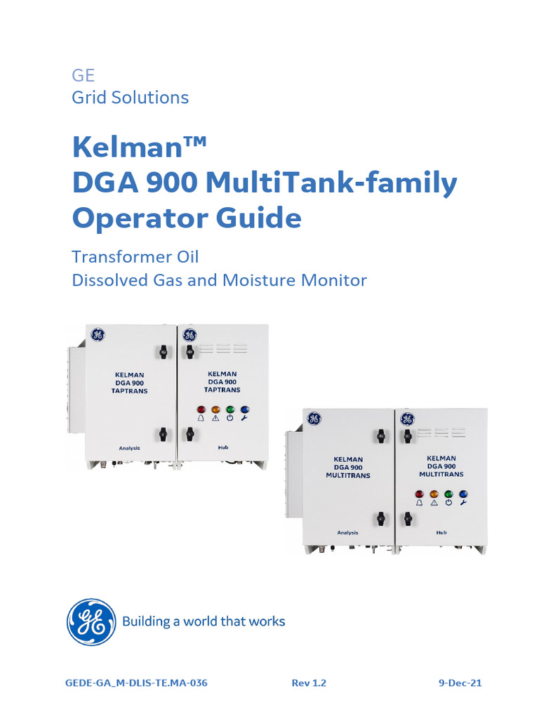 MA-036 - DGA 900 MultiTank-family Operator Guide - Rev 1.2 | PDF ...