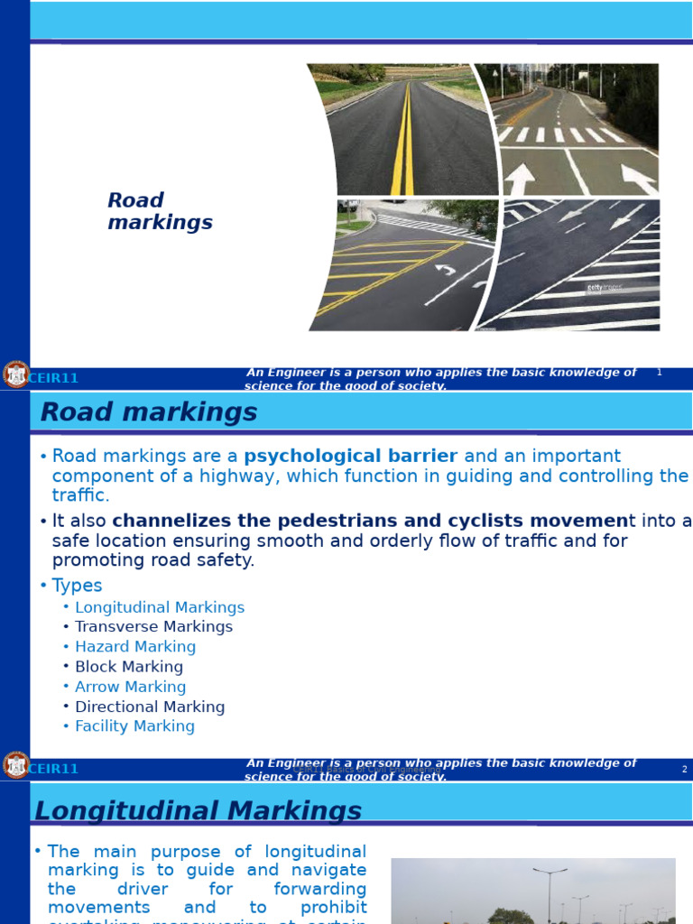 Understanding Road Markings and Signals | PDF | Traffic Light | Traffic