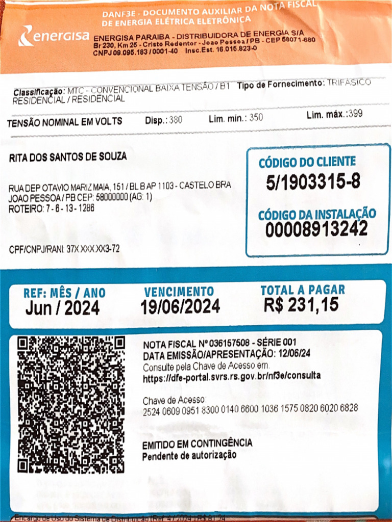 Comprovante de residência | PDF