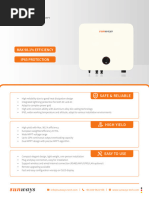 Microtek On Grid Inverters Datasheet | PDF | Power Inverter ...