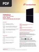 Canadian Solar 590W-620W Datasheet | PDF | Solar Panel | Photovoltaics
