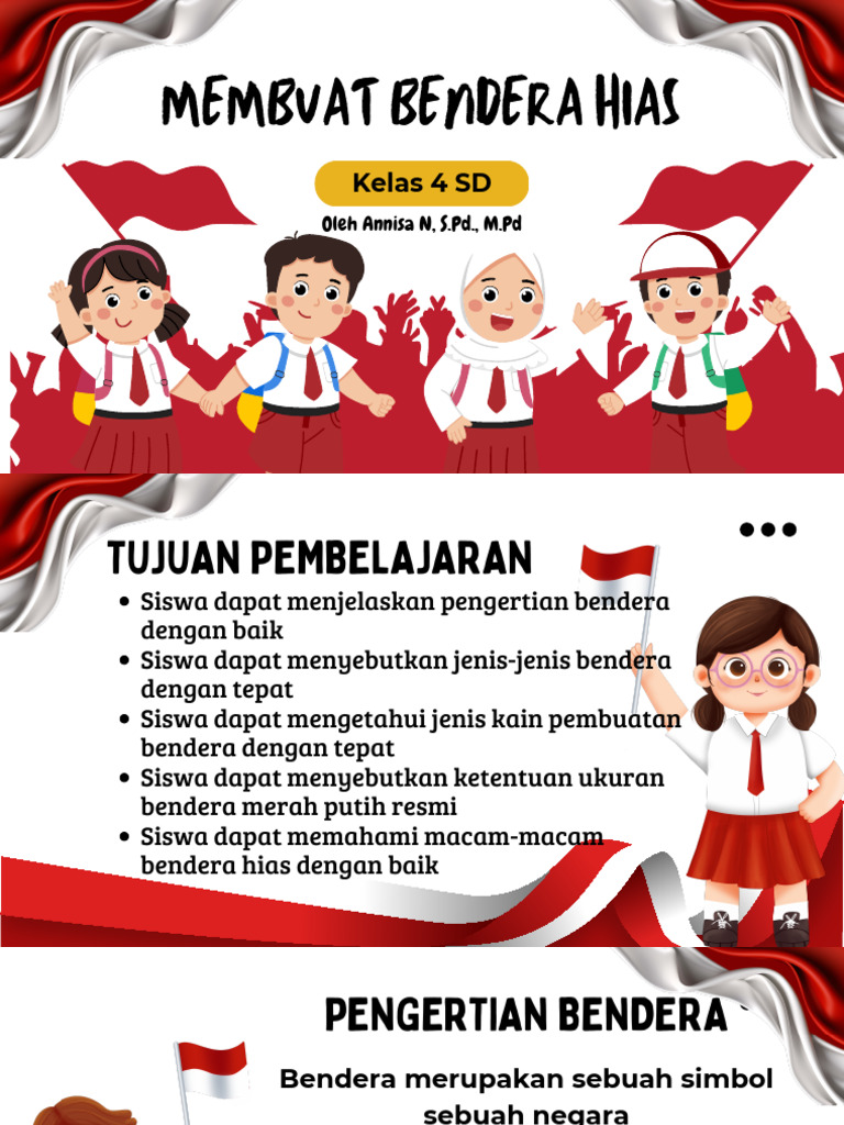 Panduan Pembuatan Bendera Hias | PDF