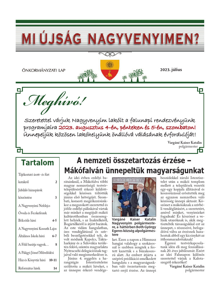 Nagyvenyim 2023 02b Julius Webre | PDF