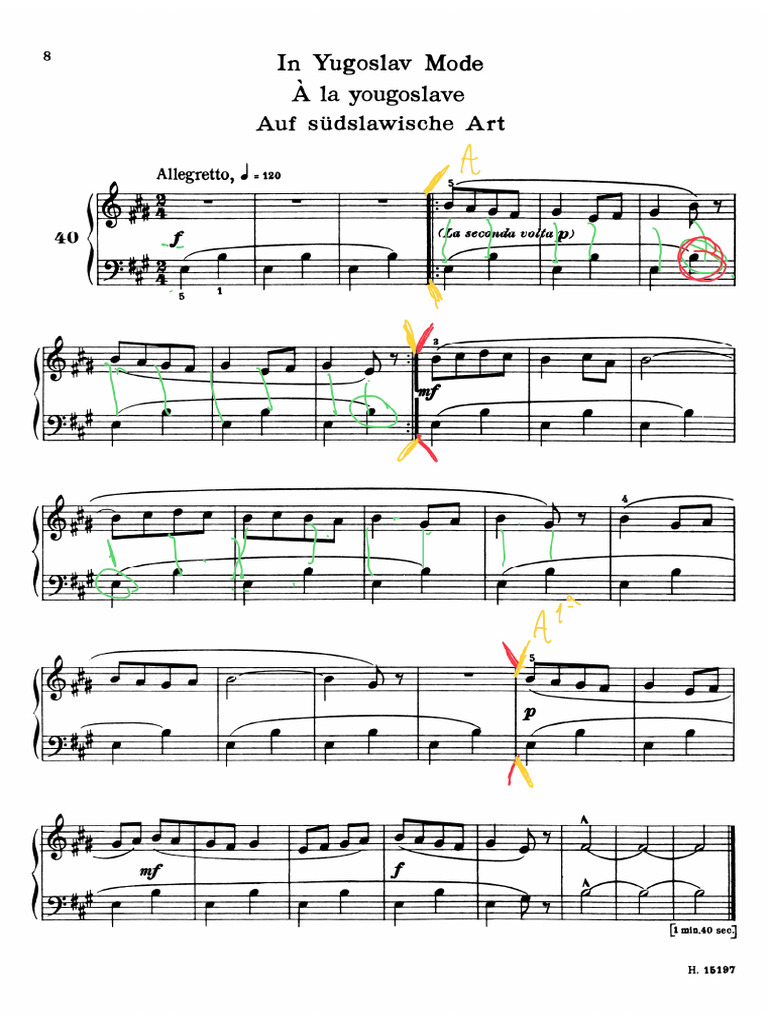 bartok mikrokosmos II | PDF