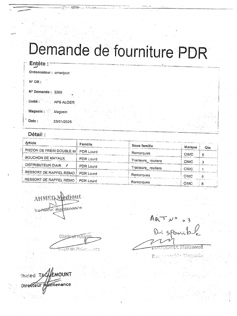 DF N 3369 Aps Alger | PDF