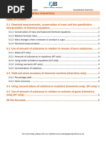 GCSE Chemistry Equation Sheet | PDF | Teaching Methods & Materials