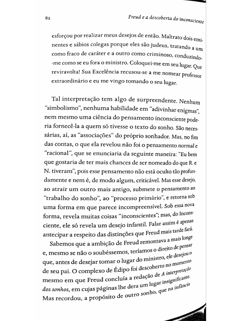 Freud e A Descoberta Do Inconsciente - (Parte 2) | PDF