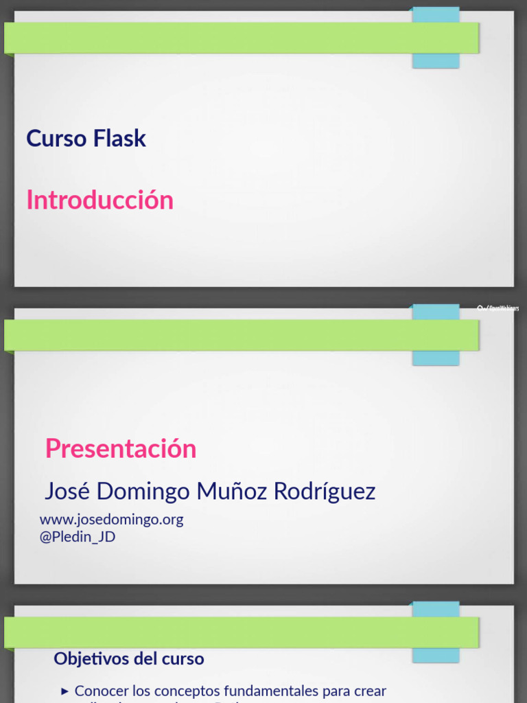 Curso Flask - Introduccion | PDF