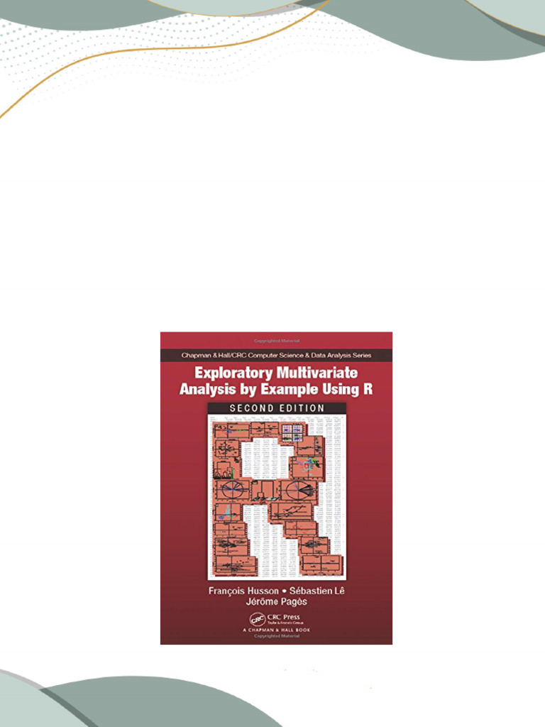 Immediate Download Ebook Exploratory Multivariate Analysis By Example Using R Second Edition